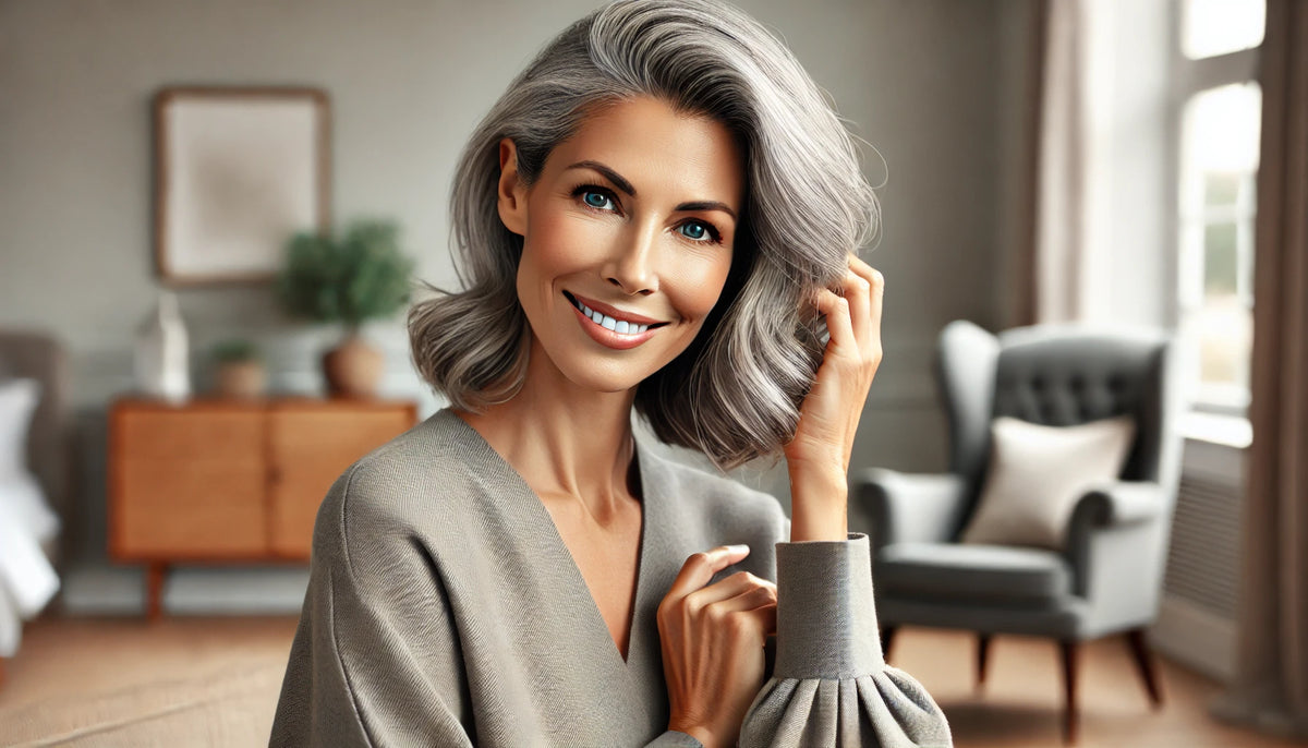 How to Transition to Gray Hair Naturally and Gracefully – Simply Revival